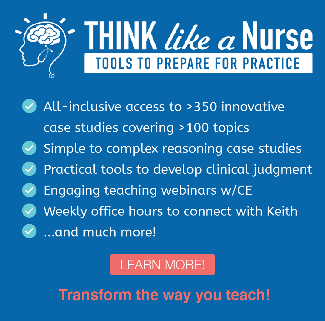 Frameworks to Teach Clinical Judgment - KeithRN